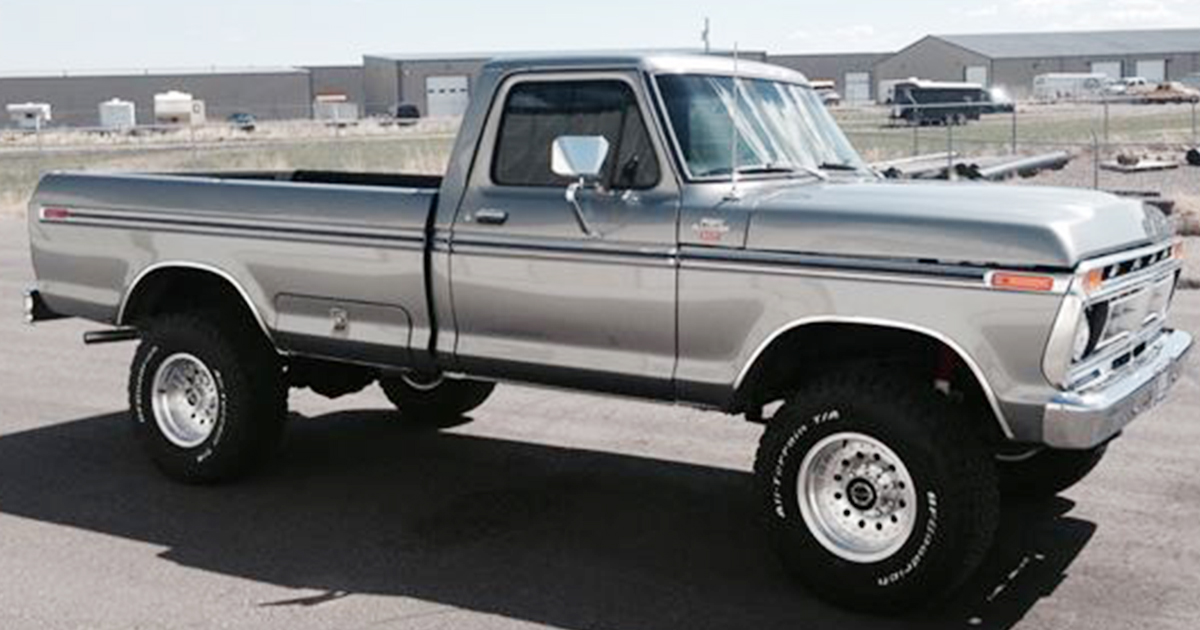 Classic Elegance: The 1977 Ford F-250 Ranger XLT Palladium Silver for a ...