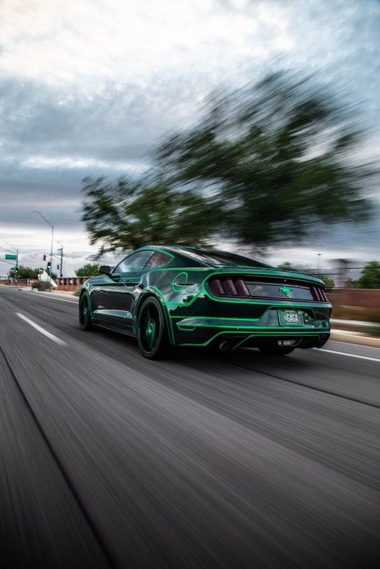 Josh Rivers' TRON-Inspired Ford Mustang: A Sci-Fi Dream on Wheels ...